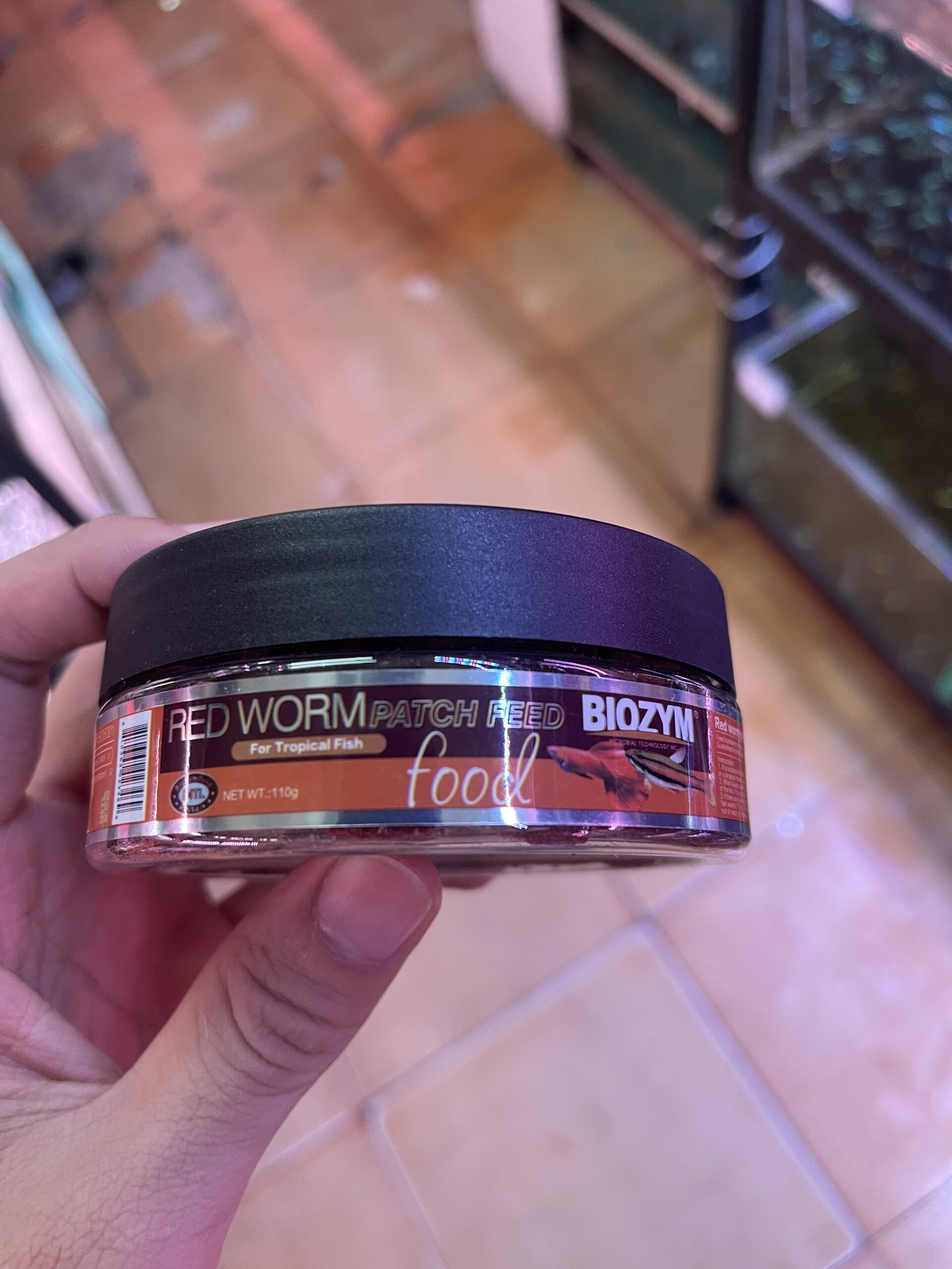 Cám Dính Biozym Red Worm - Life Aqua